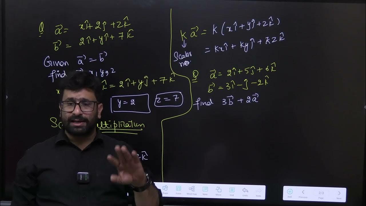 CLASS 12 VECTORS PART 3 - YouTube
