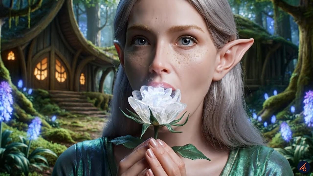 Elfin Woman Eats Magical Objects | Realistic ASMR Fantasy in Forest 🌿🔮 ...