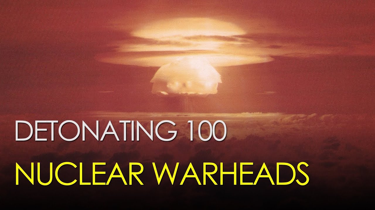 What if we detonated 100 nuclear warheads? - YouTube