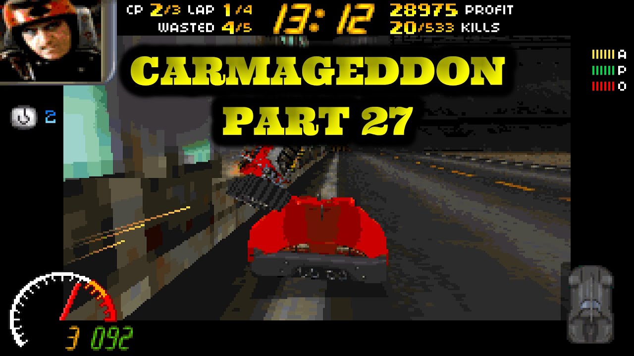 Old Games - Carmageddon 1 HD / Mangled at the Mall #27 / PC - YouTube