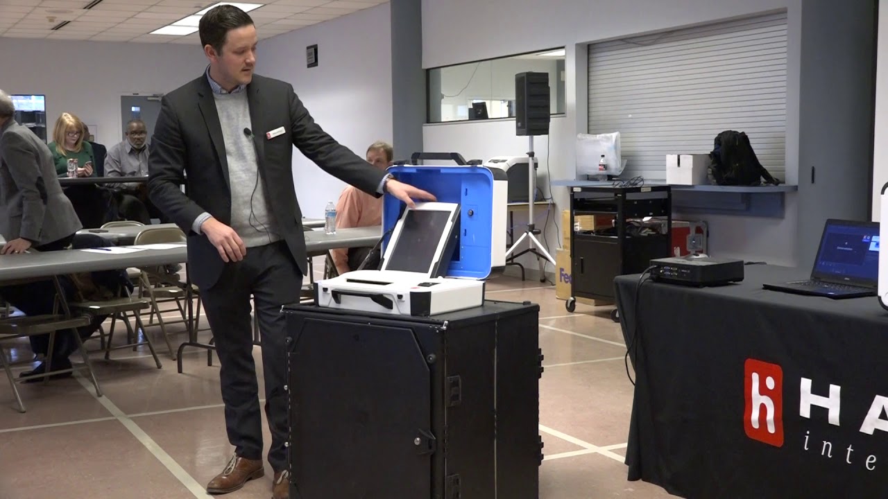 Public Demo of Vote Tabulation System - Hart - Part 04 - YouTube