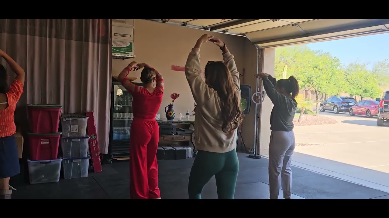 Panderetas 1st dance practice w/ castanets & tambourine by Filipino ...