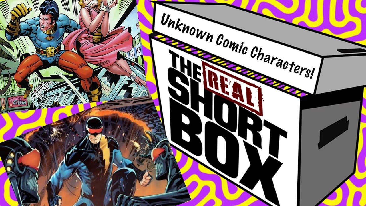 The REAL Short Box: Unknown Comic Characters! - YouTube