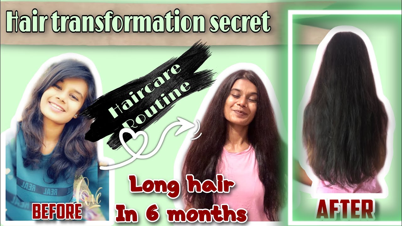 Haircare routine | Hair growth in just 6 months | with home remedies ...
