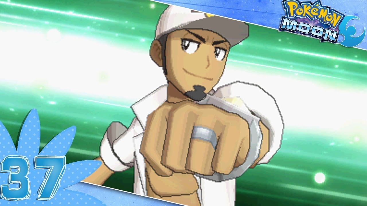 Pokemon Moon Episode 37: Vs. Professor Kukui! - YouTube