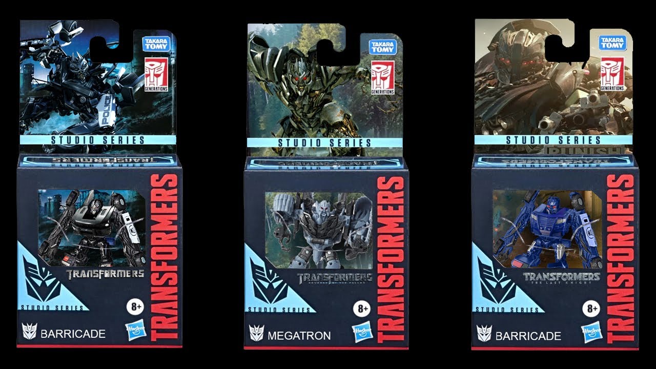 Studio Series Core Class TLK Barricade, Megatron & MORE Digibash! - YouTube