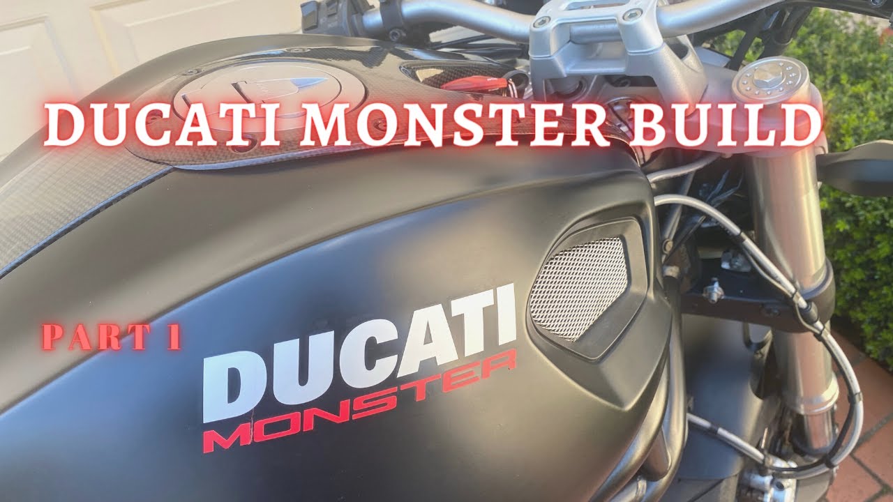 Ducati Monster build - YouTube