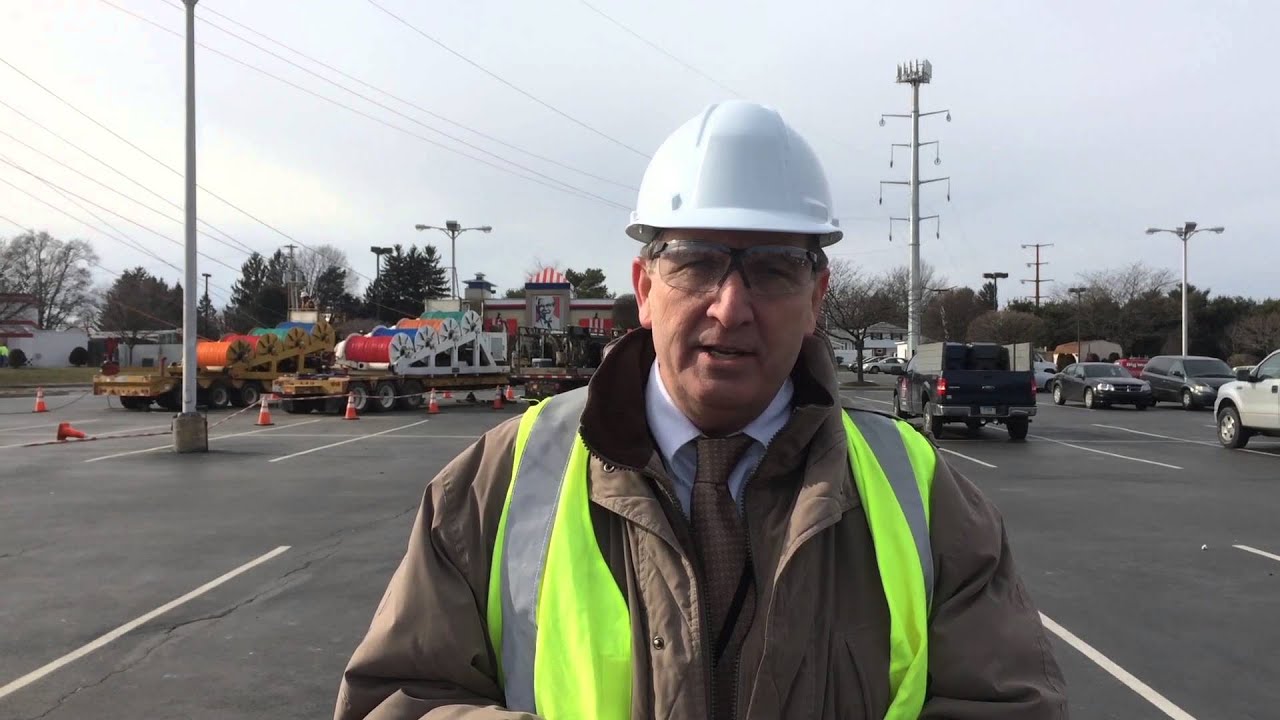 PPL Electric uses helicopters to string power lines in Bethlehem on Jan ...