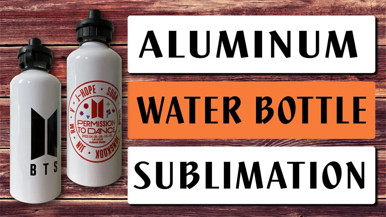 Aluminum Water Bottle Sublimation - YouTube