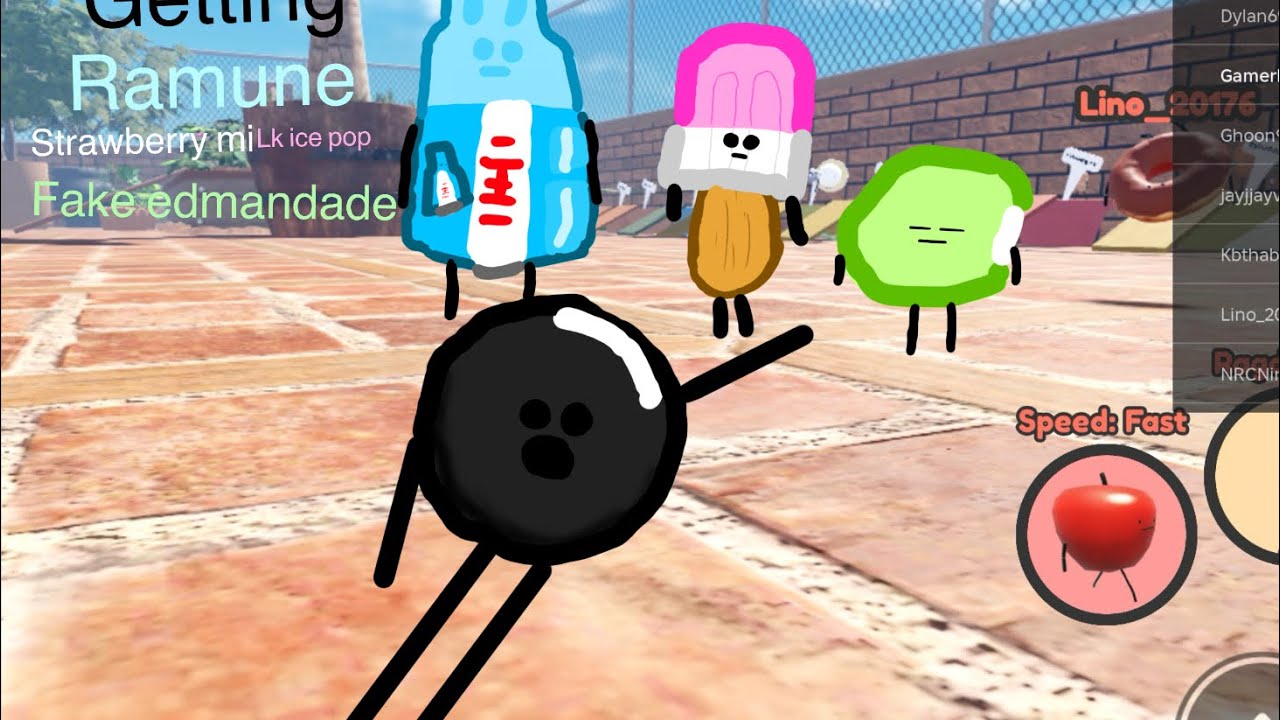 Getting strawberry ice pop and fava bean and ramune - YouTube