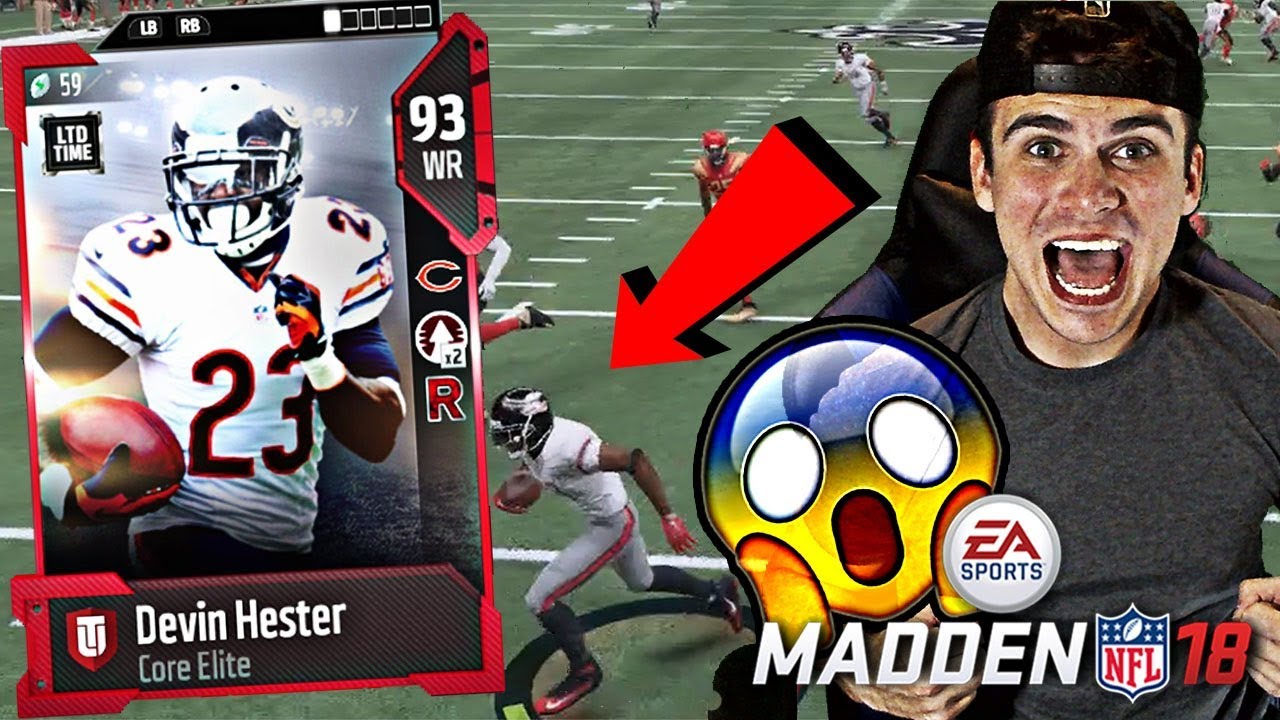 NEW LIMITED DEVIN HESTER SPINS OUT 6 PEOPLE ON ONE PLAY! Madden 18 ...