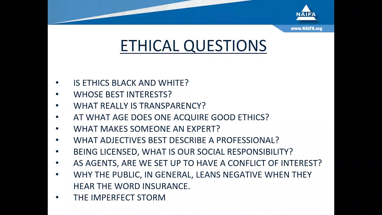 Ethics For Insurance And Financial Professionals With Robin C Mueller ethics-for-insurance-and-financial-professionals-with-robin-c-mueller