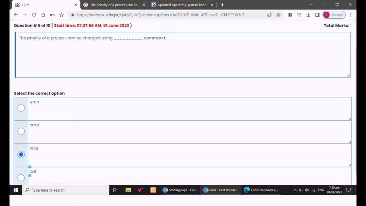 Cs604 quiz no 2 Spring 2023/ cs604 quiz 2 solution 2023 - YouTube
