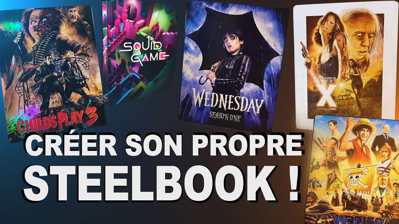 TOUT savoir sur les STEELBOOKS CUSTOM ! - YouTube