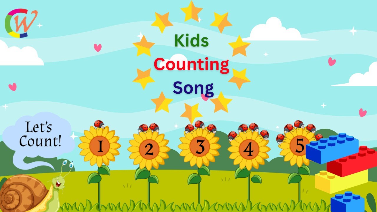 Counting Song for kids |Nursery rhymes for kids|kids best learning song ...