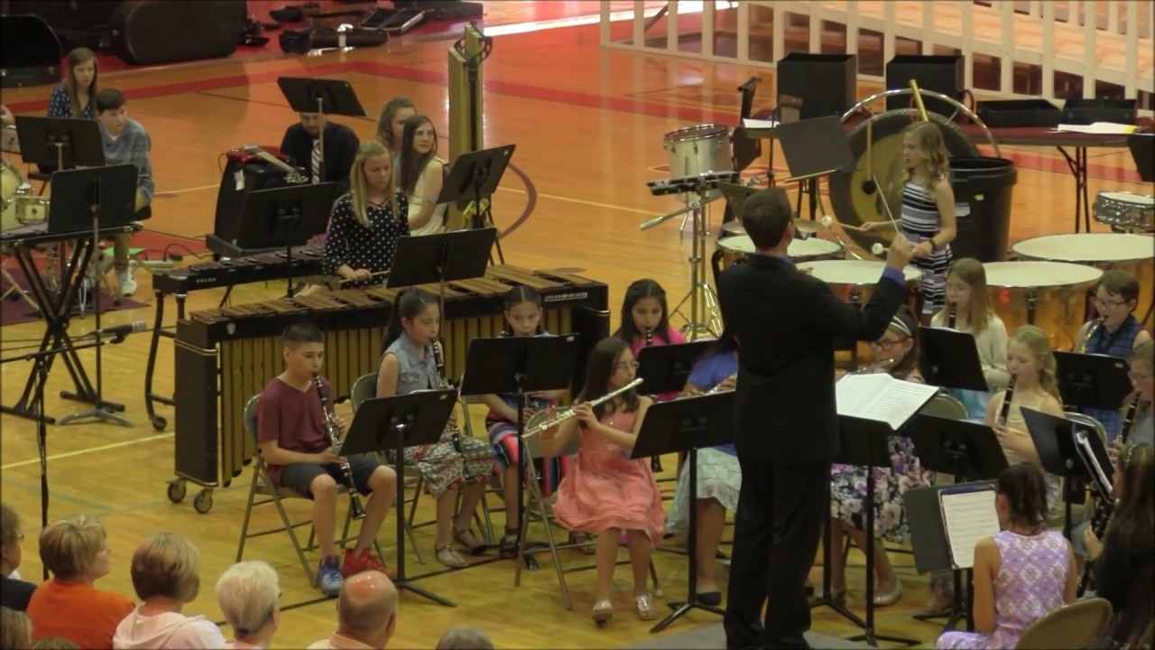 Chamberlain 5th-8th Spring Band Concert - YouTube