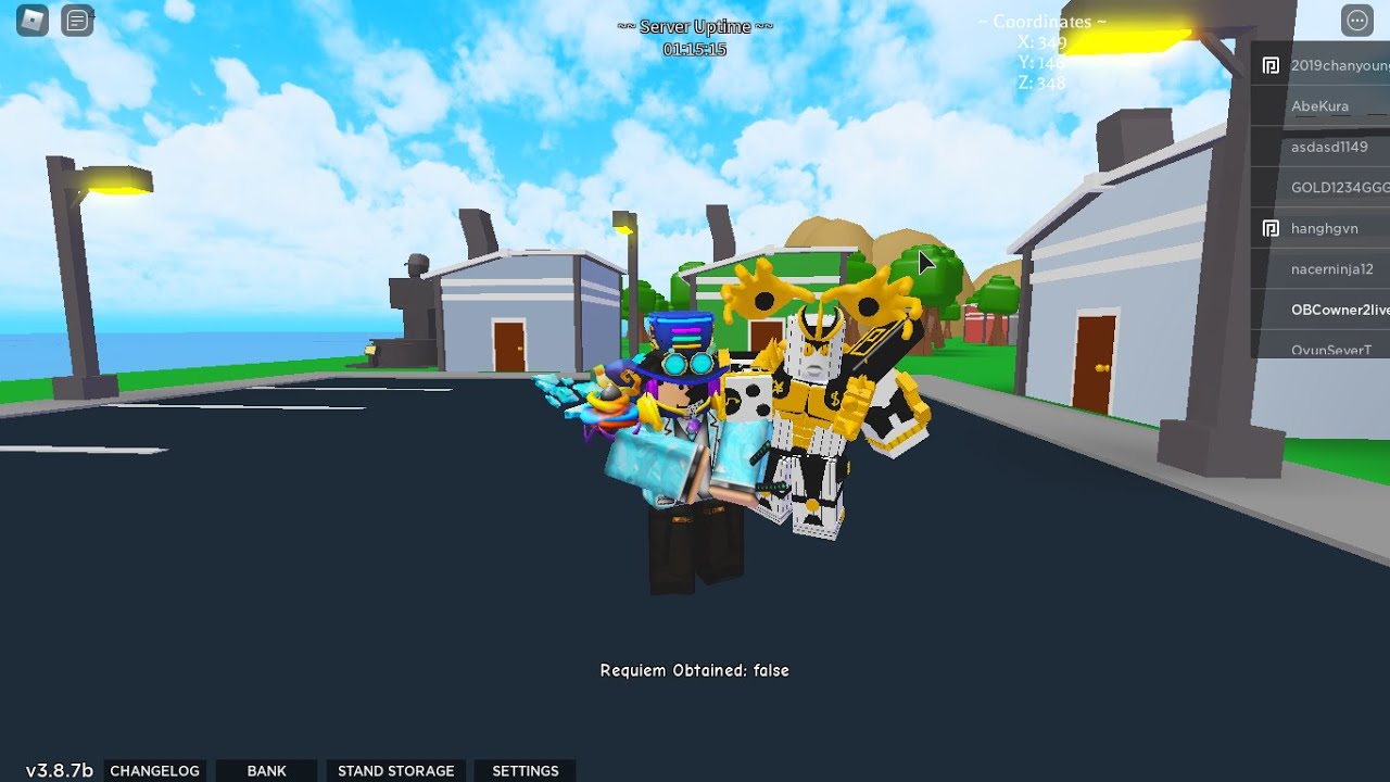 ZA HANDO: ZA WARUDO (the hand: the world) Showcase! Roblox A Bootlegs ...