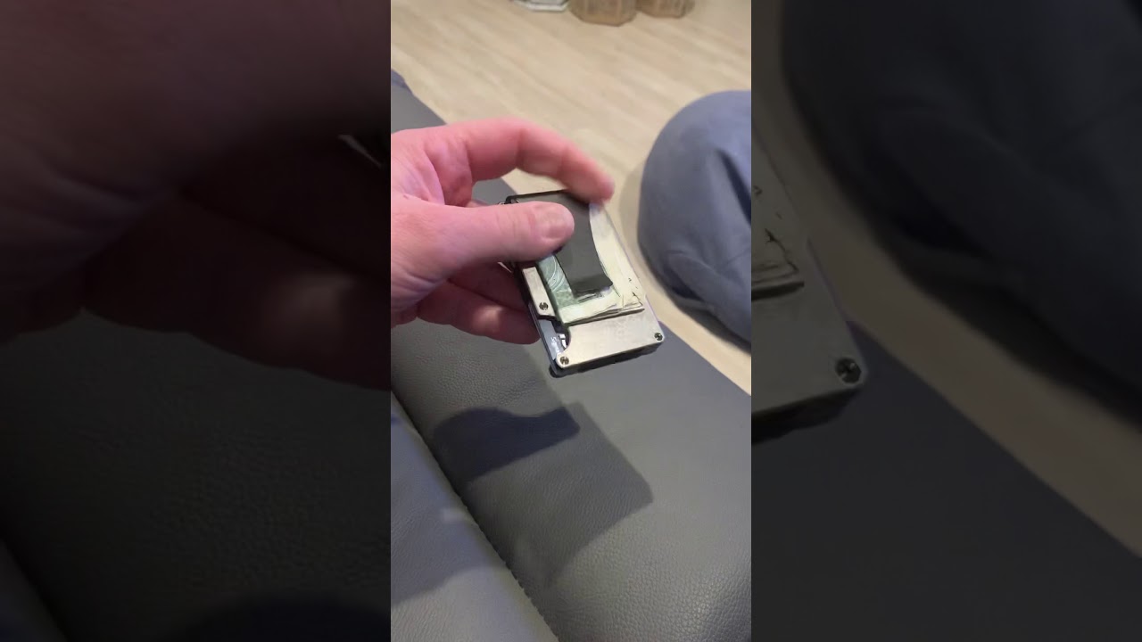 Ridge Wallet Review (stonewashed titanium) - YouTube