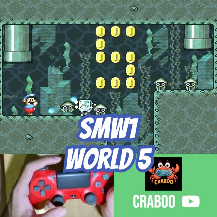 New Super Mario World 1: World 5 Speedrun Showcase! #reels # ...