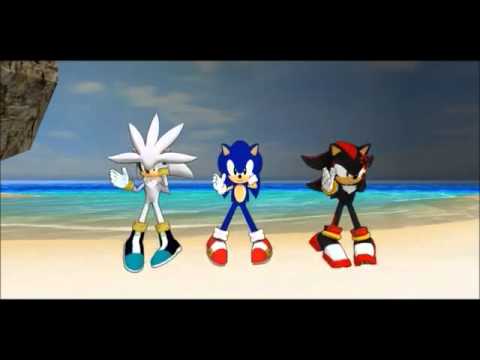 Sonic,Shadow,And Silver Dance The Macarena Dance - YouTube