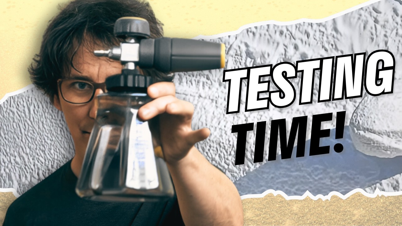 First Look into the ACTIVE FOAM CANNON - Let's Build a Foam Cannon ...