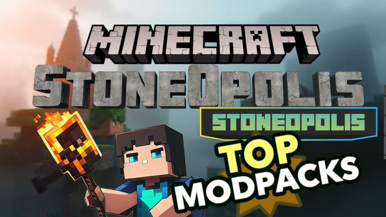 Stoneopolis - Começando...| Minecraft Modpack - YouTube