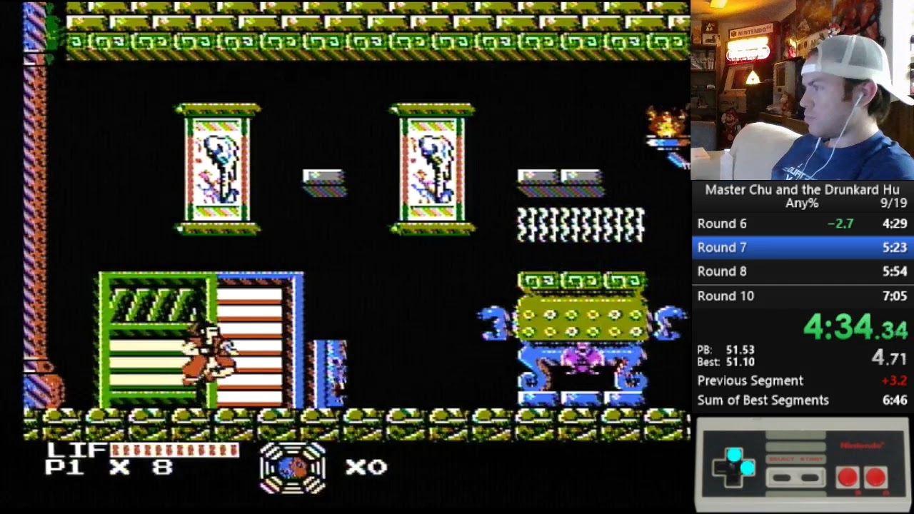 Master Chu and the Drunkard Hu (NES) Any% 6:55 - YouTube
