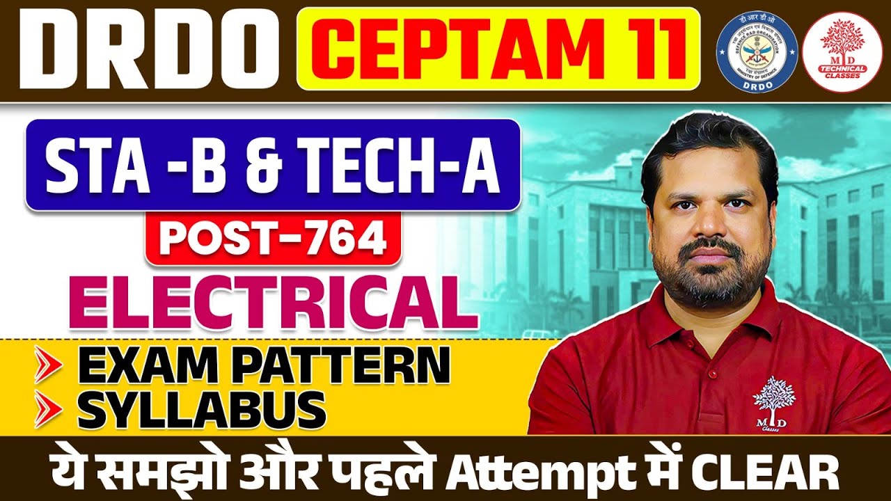 DRDO Syllabus 2025 | DRDO CEPTAM 11 Syllabus 2025 | DRDO CEPTAM 11 ...
