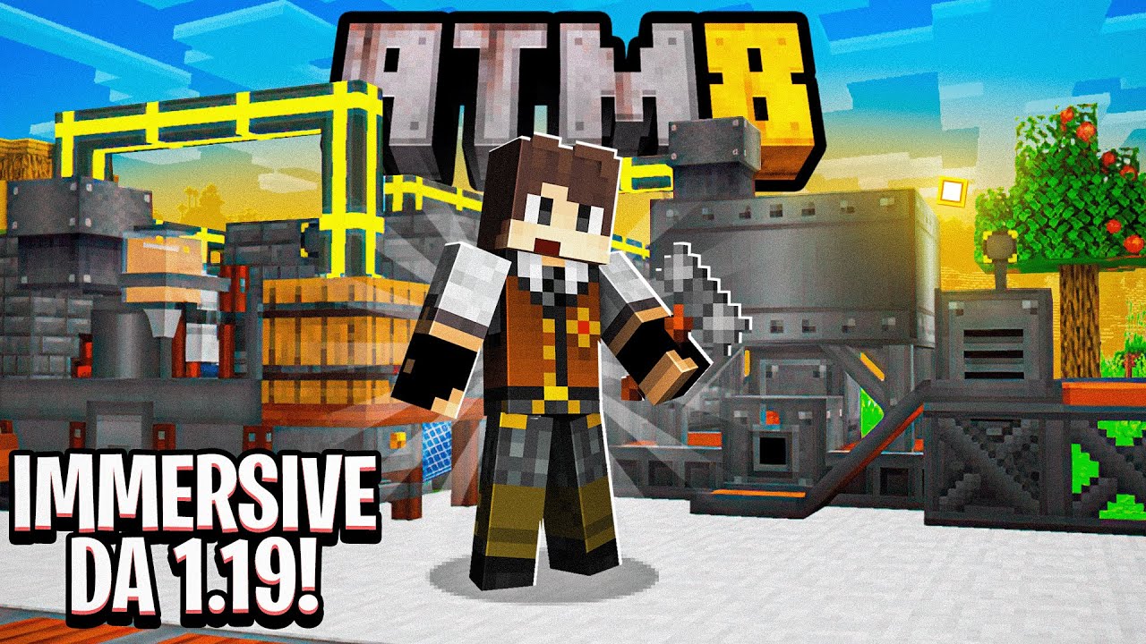 IMMERSIVE ENGIENEERING + 3 ITENS DA ATM STAR. #ATM8 87 - YouTube