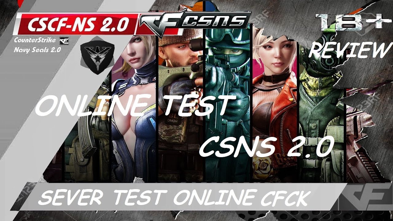 CSNS Online ☆ Sever Test 1 - Free all weapons - YouTube