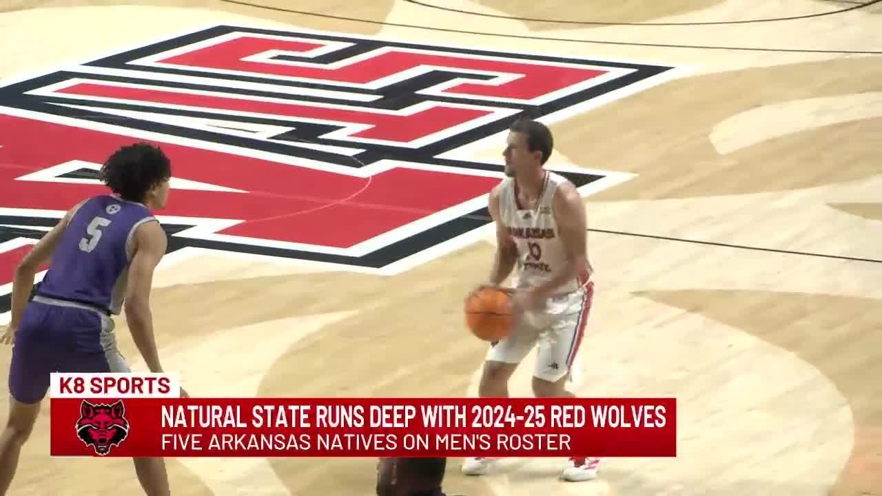 Natural State runs deep on Arkansas State men's basketball roster - YouTube