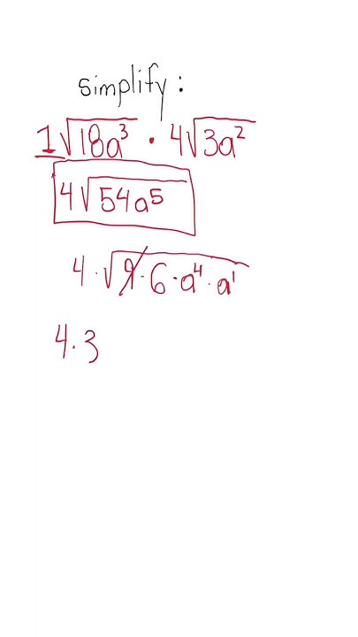 Simplify Radical Expressions with Variables & Exponents - YouTube