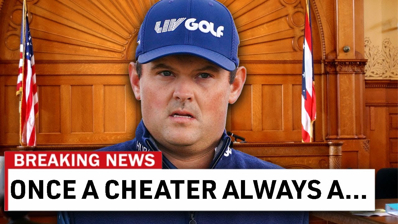 LIV Golfer Patrick Reed Caught Cheating Again... - YouTube