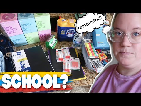 HOW ARE WE GETTING READY FOR SCHOOL ALREADY? | BACK TO SCHOOL SUPPLY ...