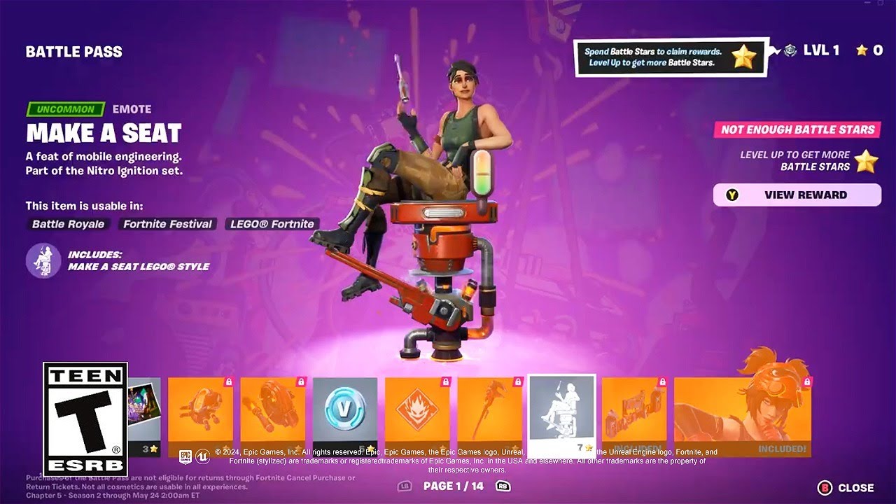 Fortnite BATTLE PASS - Season 3 ALL EMOTES! - YouTube