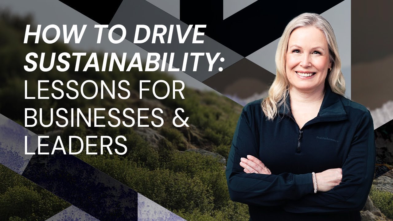 How to drive sustainability: Lessons for Businesses and Leaders - YouTube