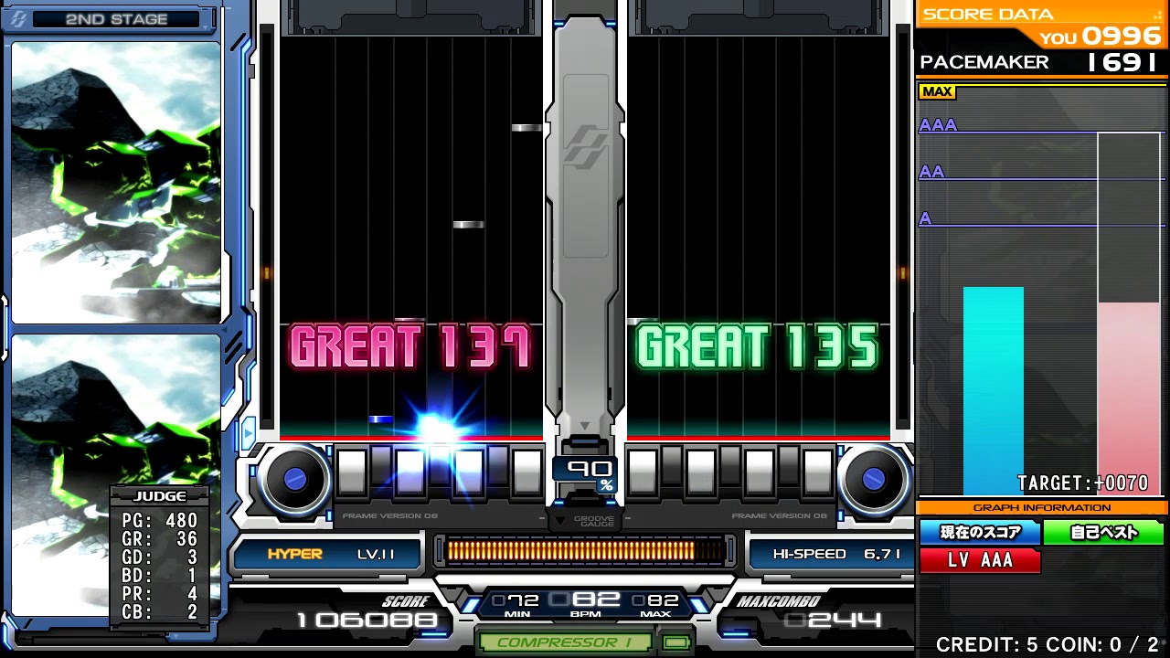 [IIDX Rootage DP] Ganymede DPH - YouTube