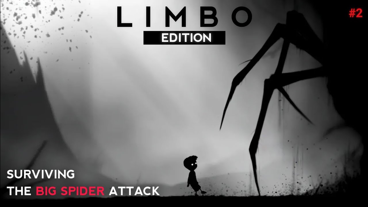 SURVIVING THE BIG SPIDER ATTACK||Limbo gameplay||Limbo secrets - YouTube