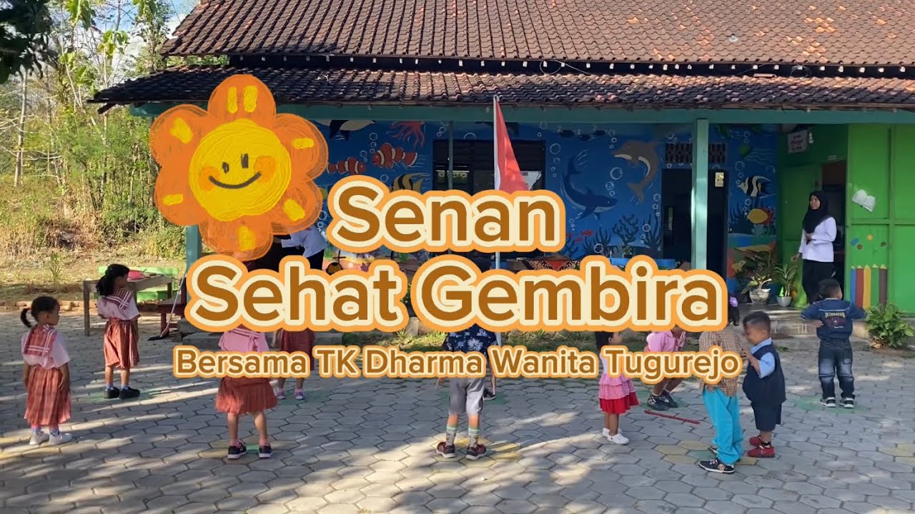Senam Anak Sehat Gembira | Senam Paud dan TK - YouTube