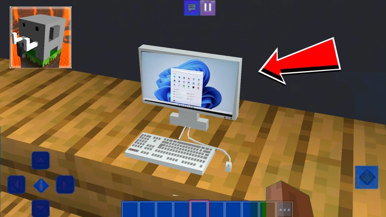 How to make a WORKING COMPUTER in Craftsman Building Craft - YouTube
