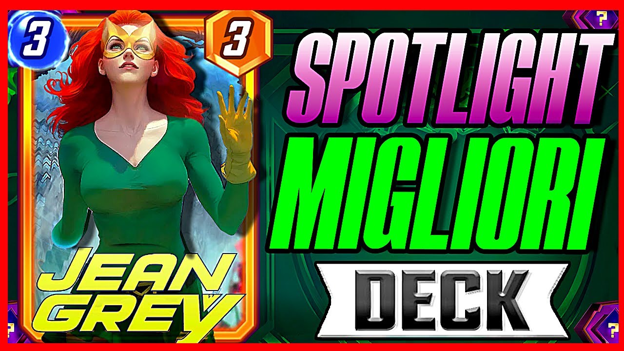 JEAN GREY SPOTLIGHT - BEST DECK MARVEL SNAP ITA - YouTube