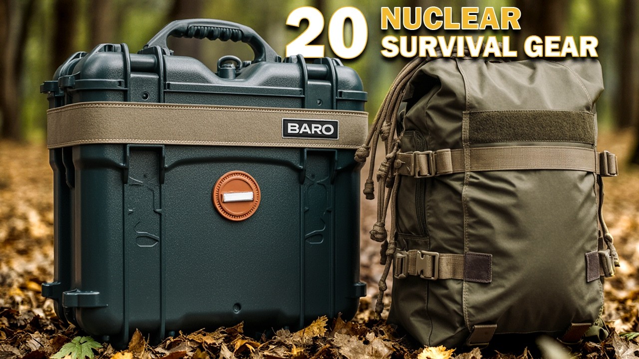 20 Nuclear Attack Survival Gear & Gadgets Preppers Should See - YouTube