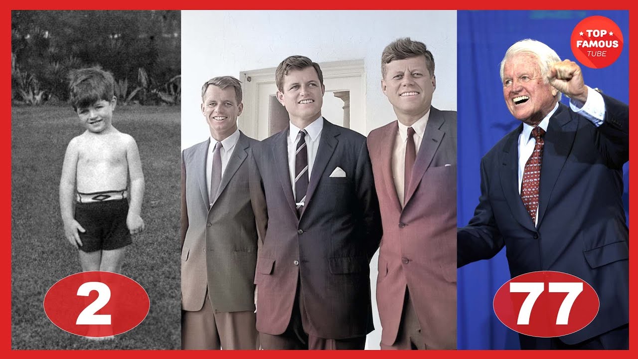 Ted Kennedy ⭐ Transformation From 1 To 77 Years Old - YouTube
