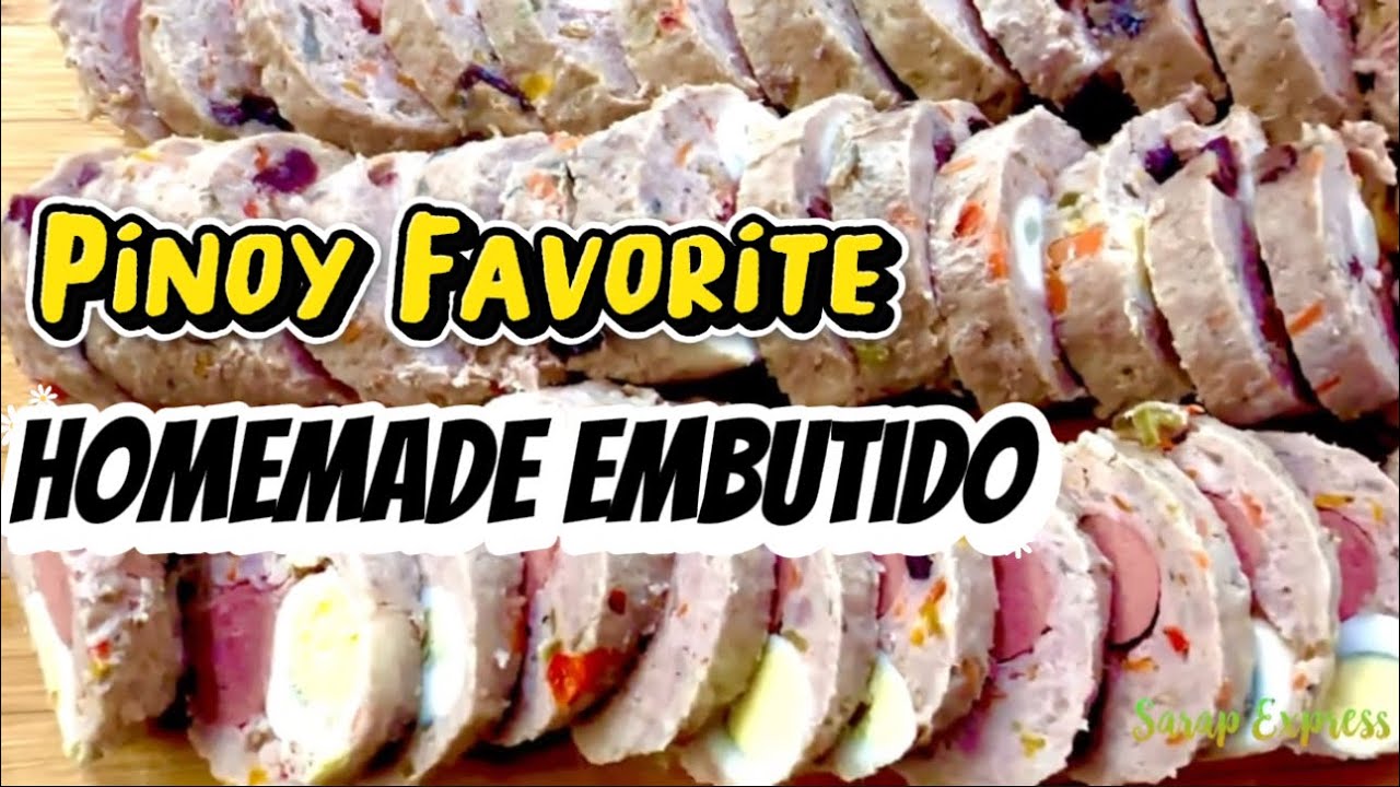 How to Make Pork Embutido | Easy Filipino-Style Meatloaf Recipe |Sarap ...