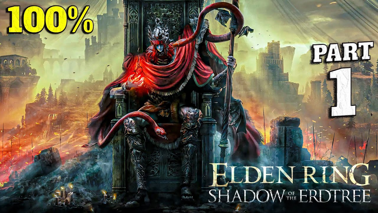 ELDEN RING Shadow of the Erdtree DLC 100% Walkthrough Full Gameplay ...