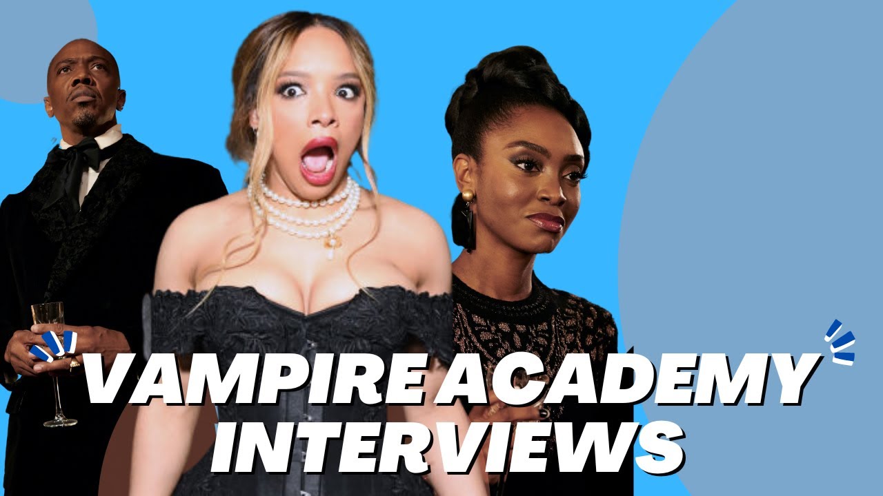 Vampire Academy Interviews | Sisi Stringer, J. August Richards, and ...