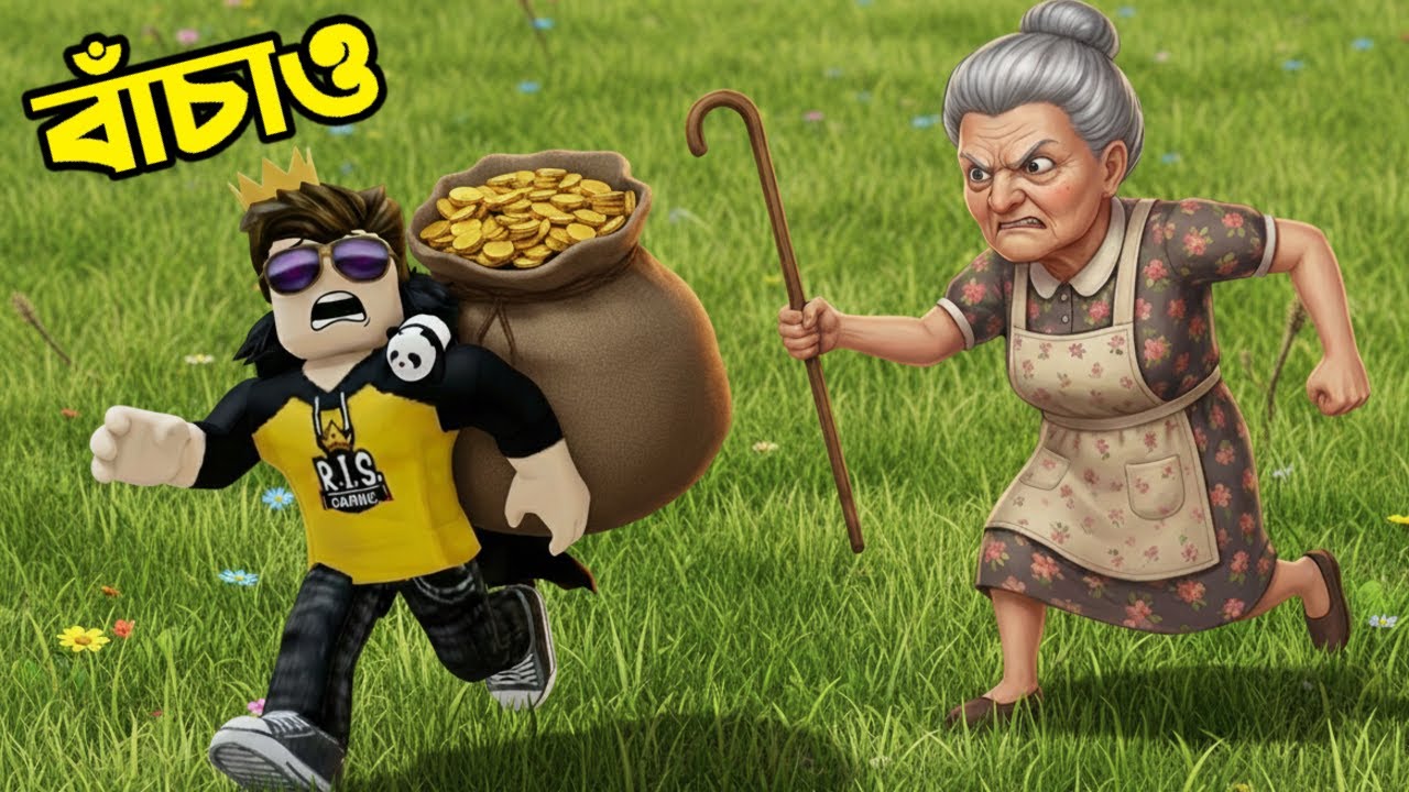 Granny এর বাসায় চুরি 😯 | Roblox Ris Nagar | Ris Gaming - YouTube