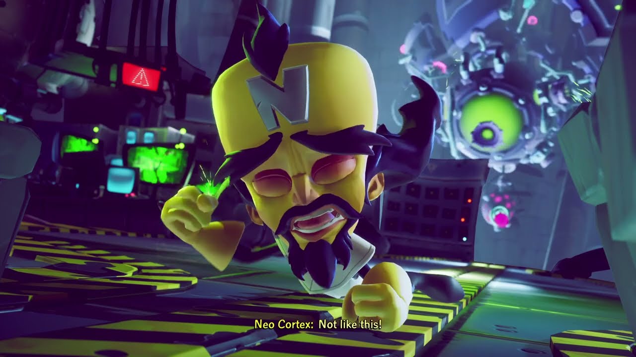 THE PAST UNMASKED Last Final Boss Level Crash Bandicoot 4: It's About ...