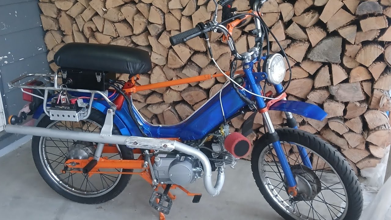 Custom Tomos build - YouTube