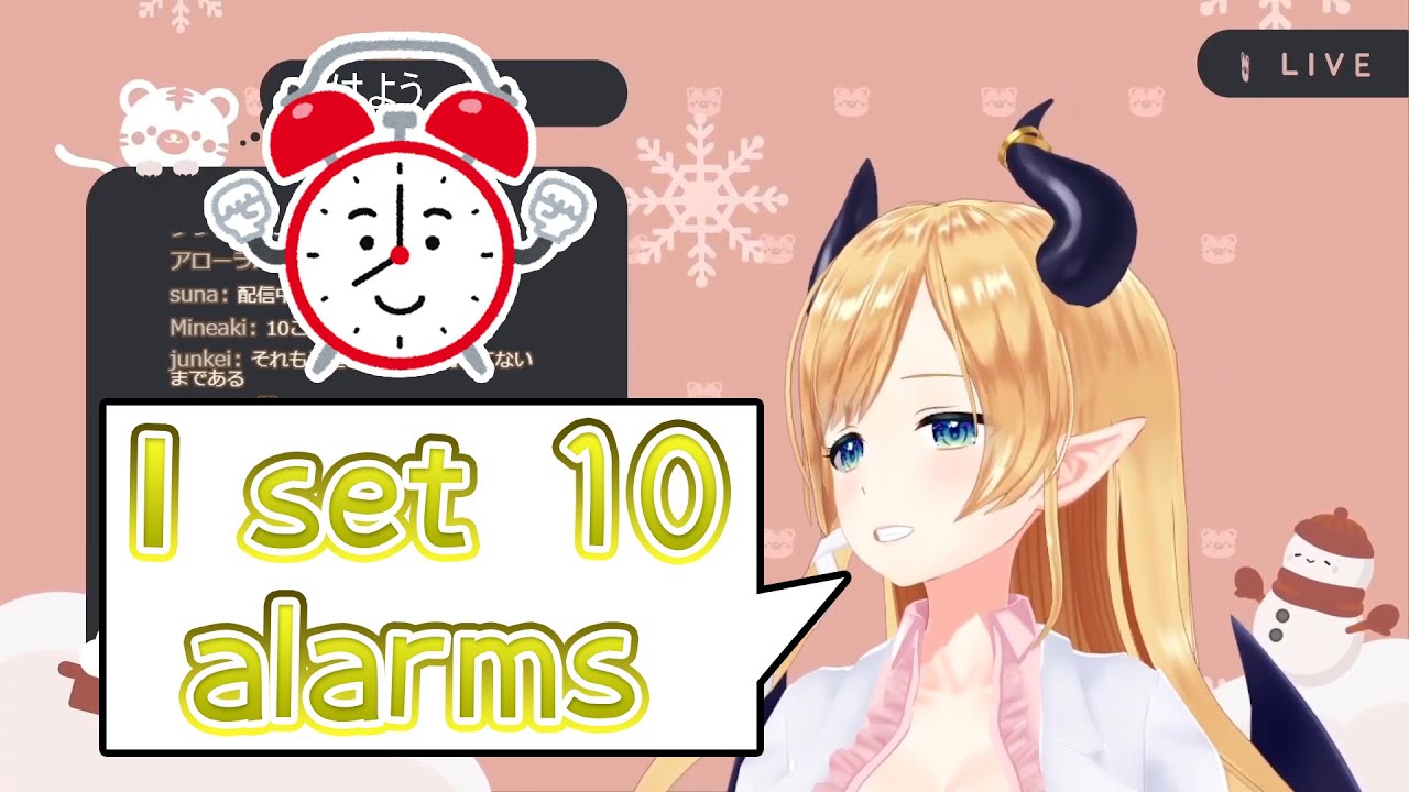 Choco sensei needs 10 alarms to wake up...【hololive JP】【Eng Sub】 - YouTube